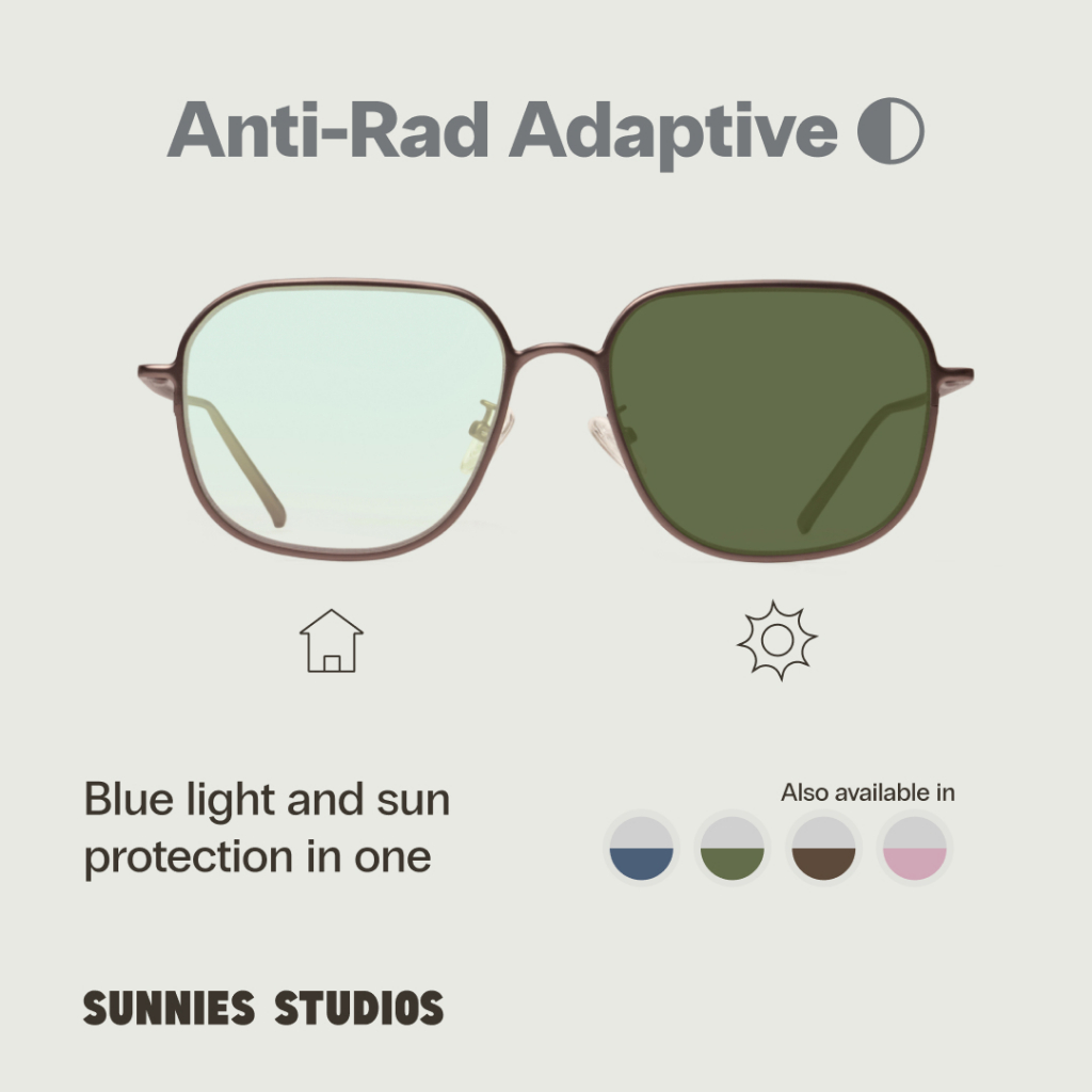 Sunnies Studios Anti-Rad Adaptive Pascal (Non-graded Blue Light ...