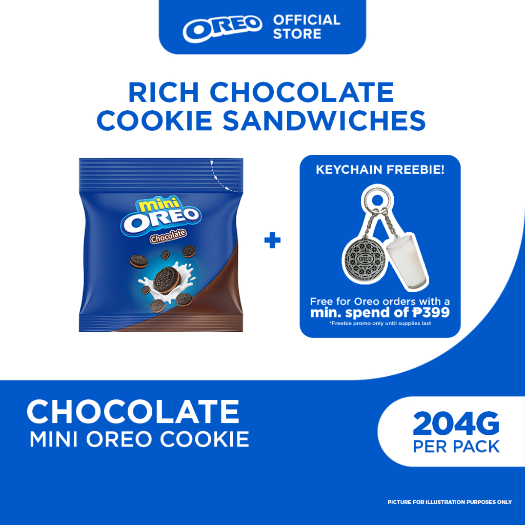 Oreo Mini Box Chocolate Snack Box, 204g - Perfect for On the Go ...