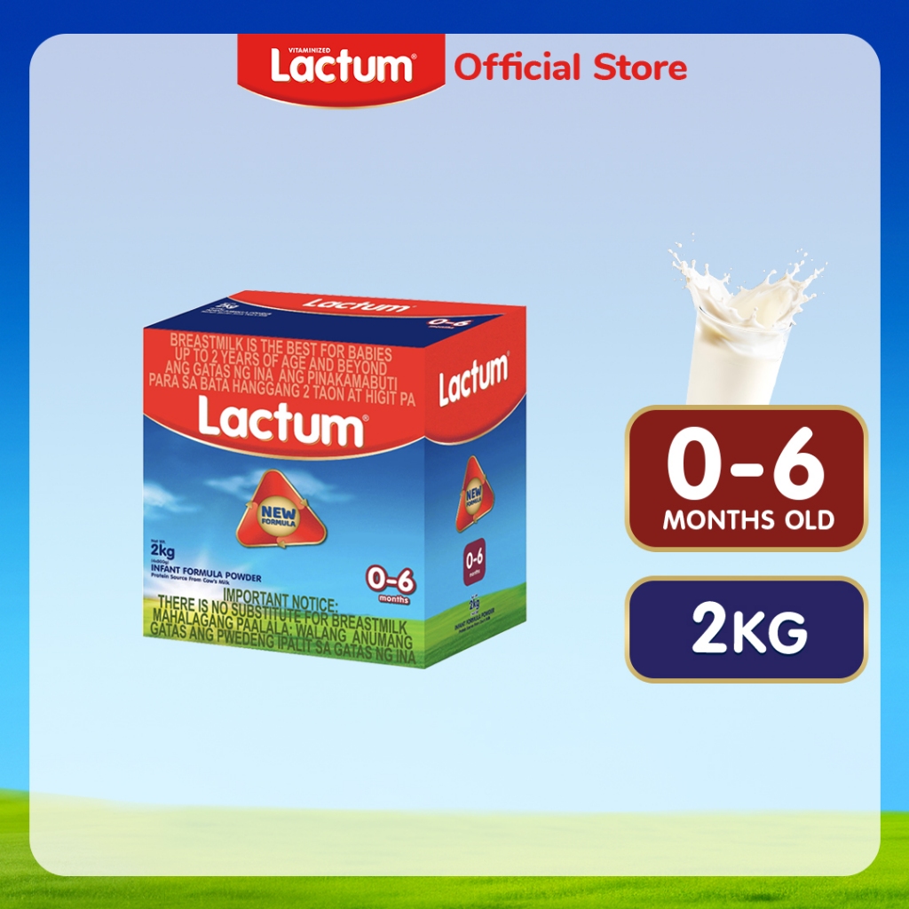 Lactum for 0-6 Months Old Infant Formula Powder 2kg | Shopee Philippines