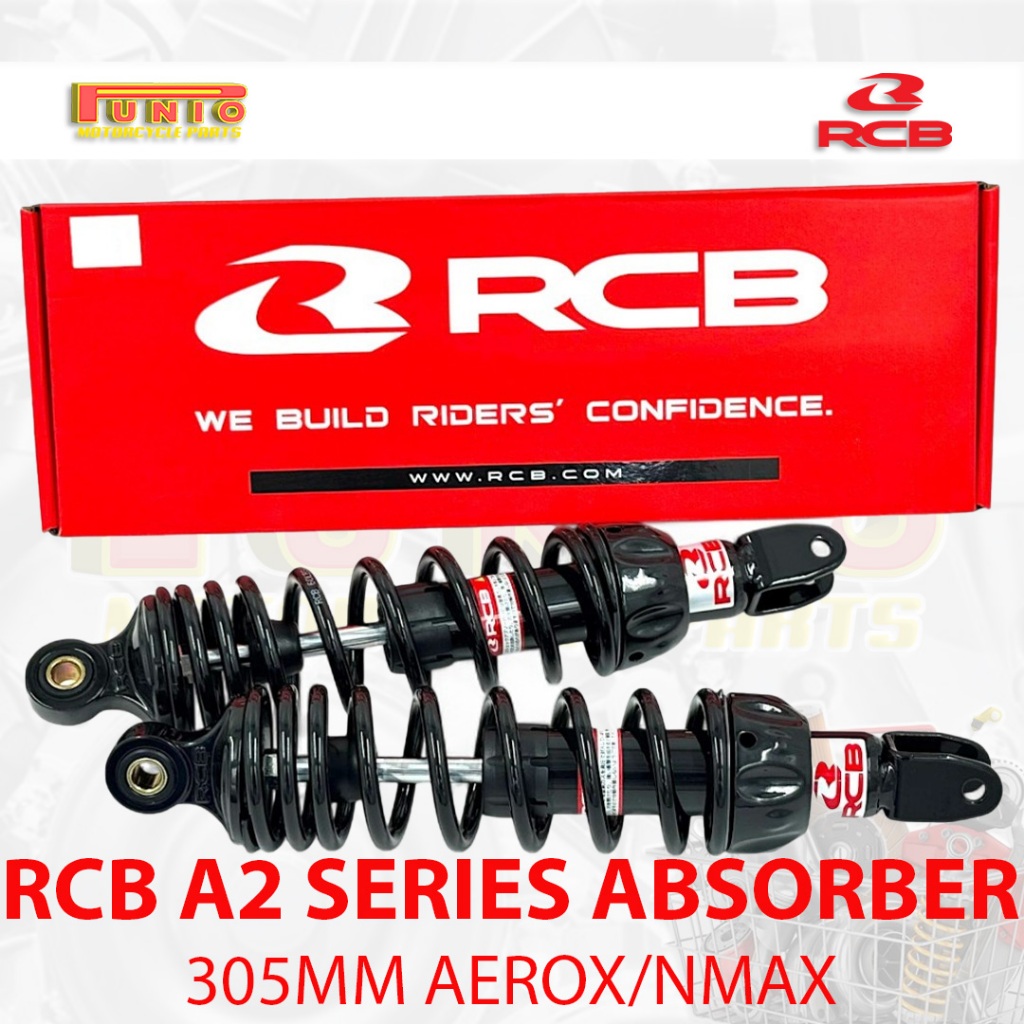 NEW! RCB Dual Absorber A2 series for Yamaha Aerox and NMAX 305MM ...