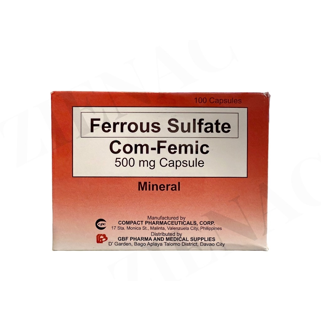 Shop ferrous sulfate capsule for Sale on Shopee Philippines