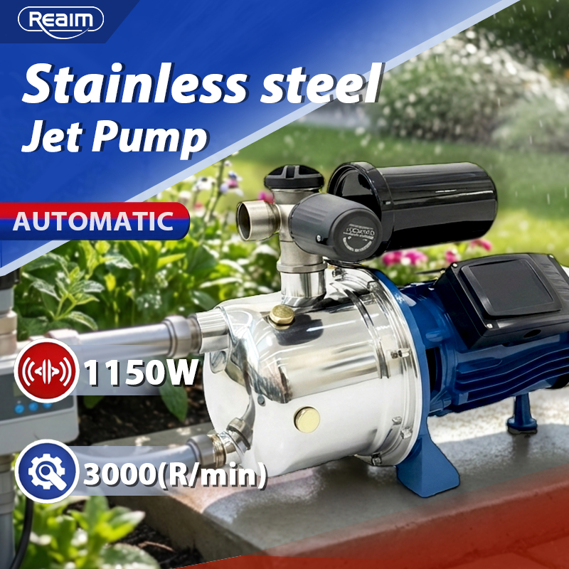REAIM Jetmatic Water Pump Booster Pump Automatic Water Pressure ...