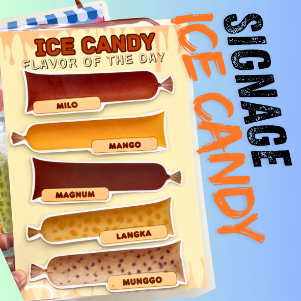 Shop signage ice for sale for Sale on Shopee Philippines