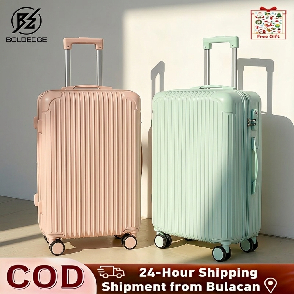 [Bulacan Delivery]20/24inch Cute Luggage Waterproof Trolley Travel Bags ...