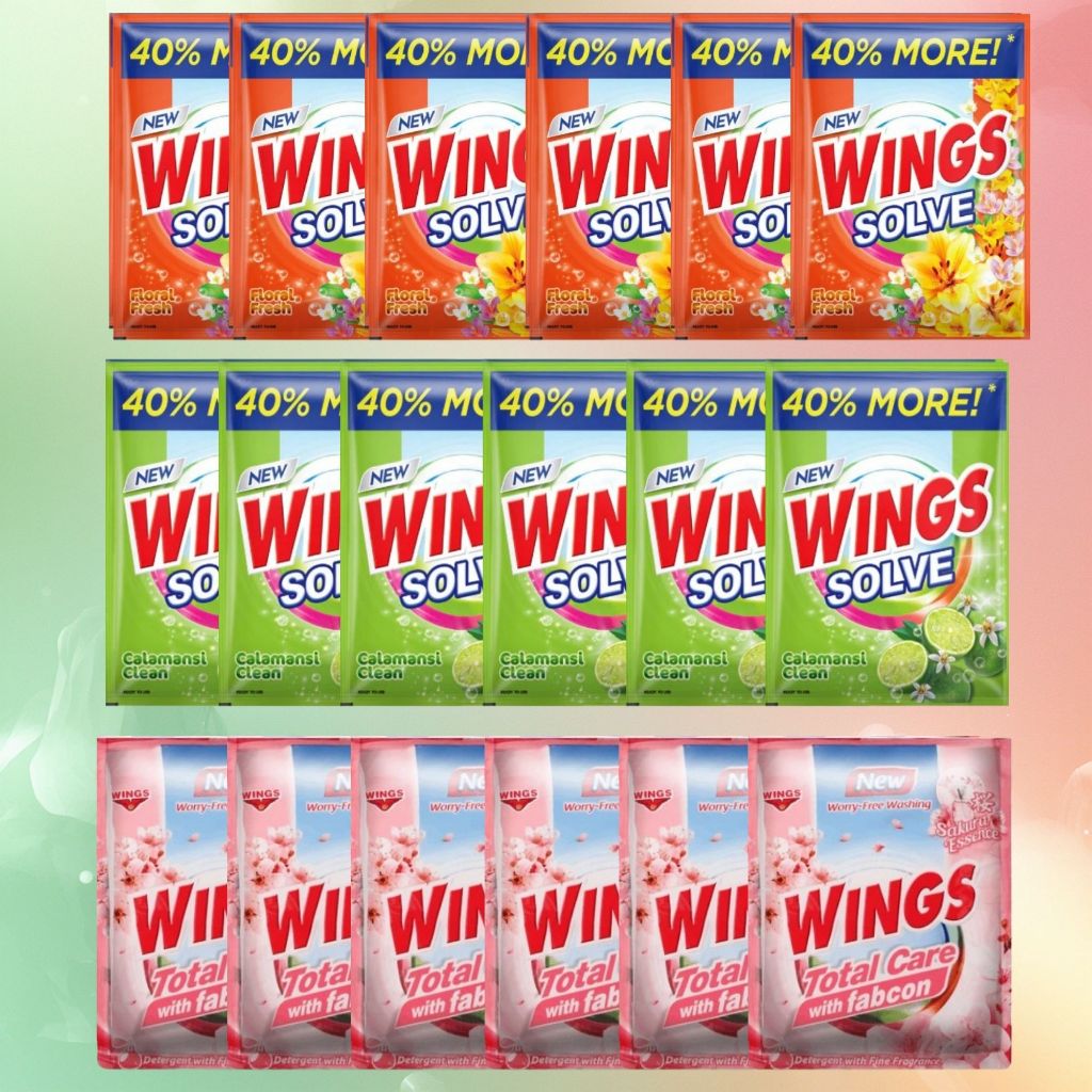 Shop wings powder detergent for Sale on Shopee Philippines