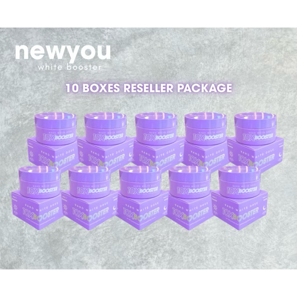 RESELLER PACKAGE | NEWYOU NANO WHITE DOSE WHITENING CREAM | WHITENING ...