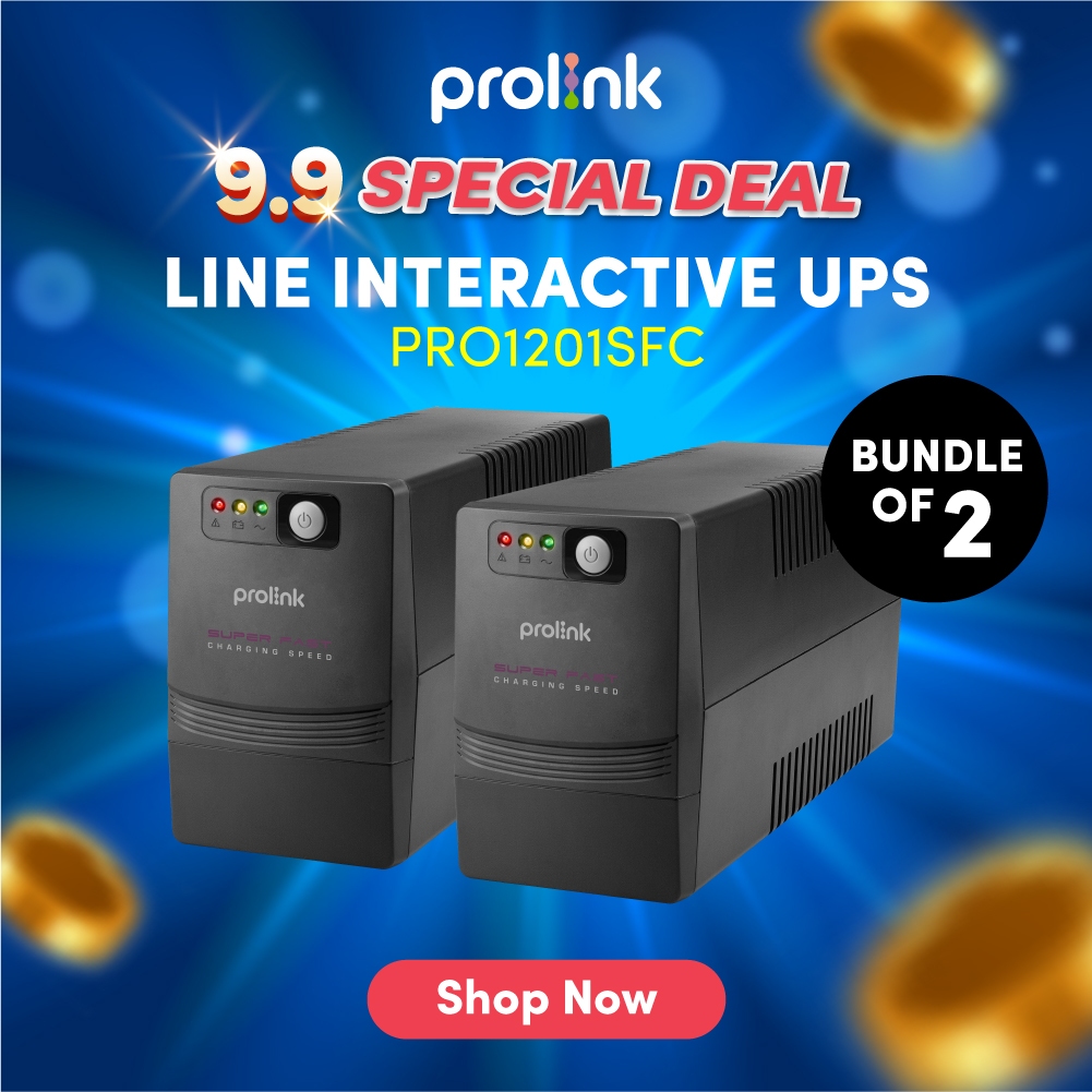 Special Bundle of 2 PRO1201- 1200VA 600W UPS with AVR for Power Backup ...