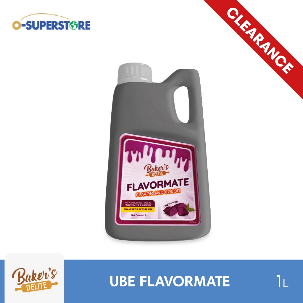 [CLEARANCE SALE] Baker's Delite Flavormate - Ube 1L (Flavor & Color ...