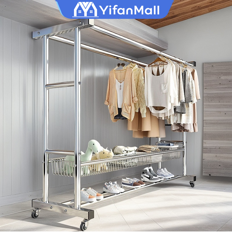 Heavy Duty Removable Drying Rack Sampayan Stainless Clothes Rack Hanger ...
