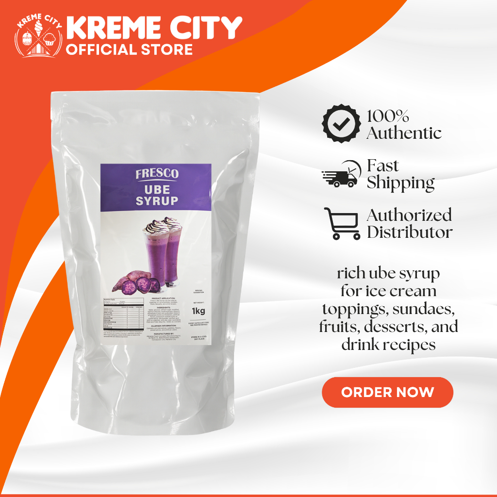 Fresco Ube Syrup 1kg | Shopee Philippines