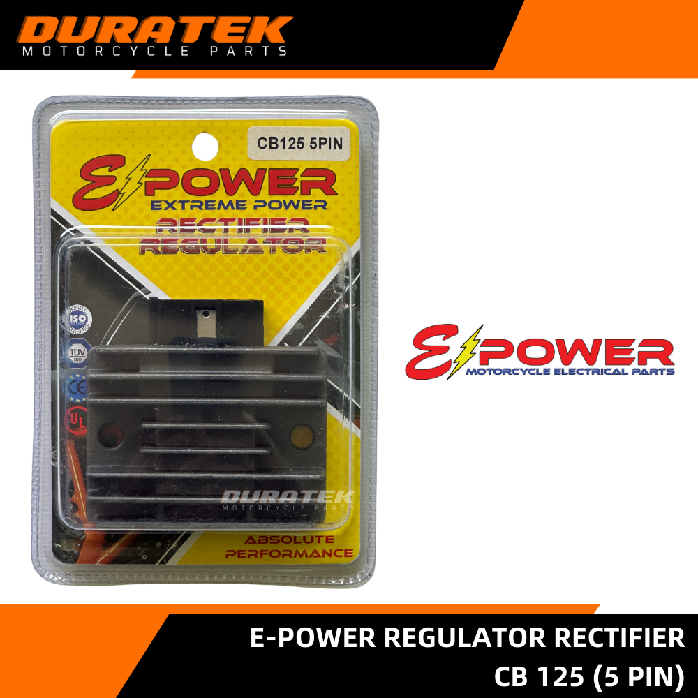 E-Power Regulator Rectifier for Honda CB 125 (5 Pin) | Shopee Philippines