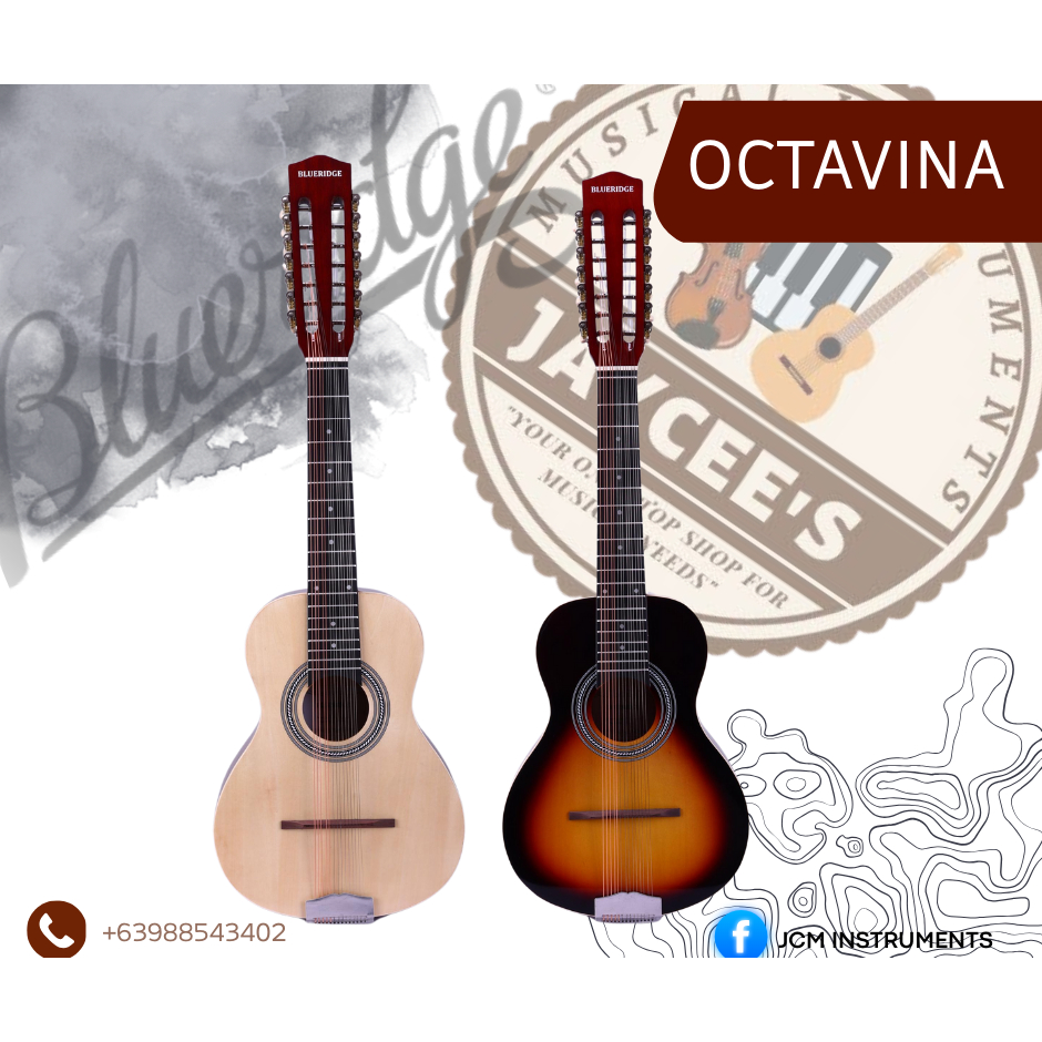 BLUERIDGE BO14 ( 14 SRINGS OCTAVINA) | Shopee Philippines