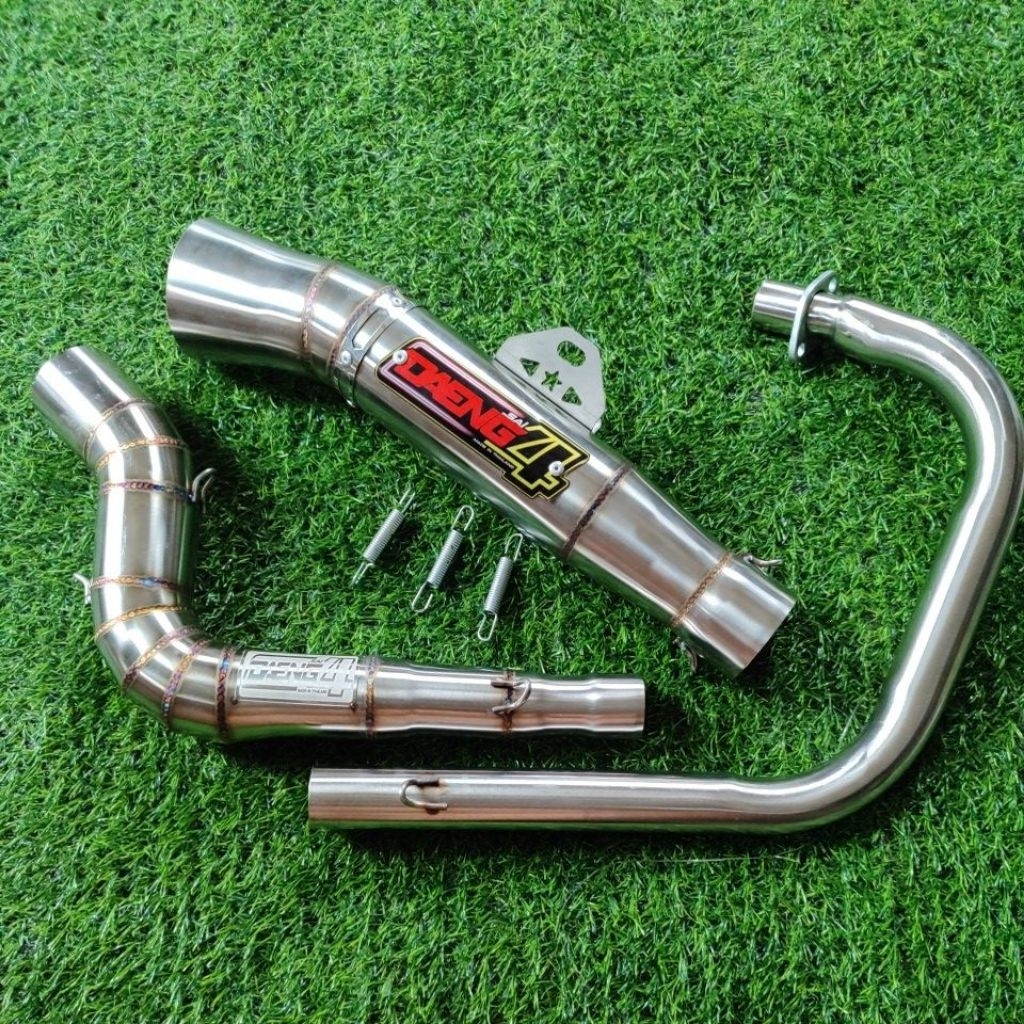 DAENG SAI4 PIPE 51MM for KAWASAKI BAJAJ CT100 SUPER OPEN FOR LOUDEST ...