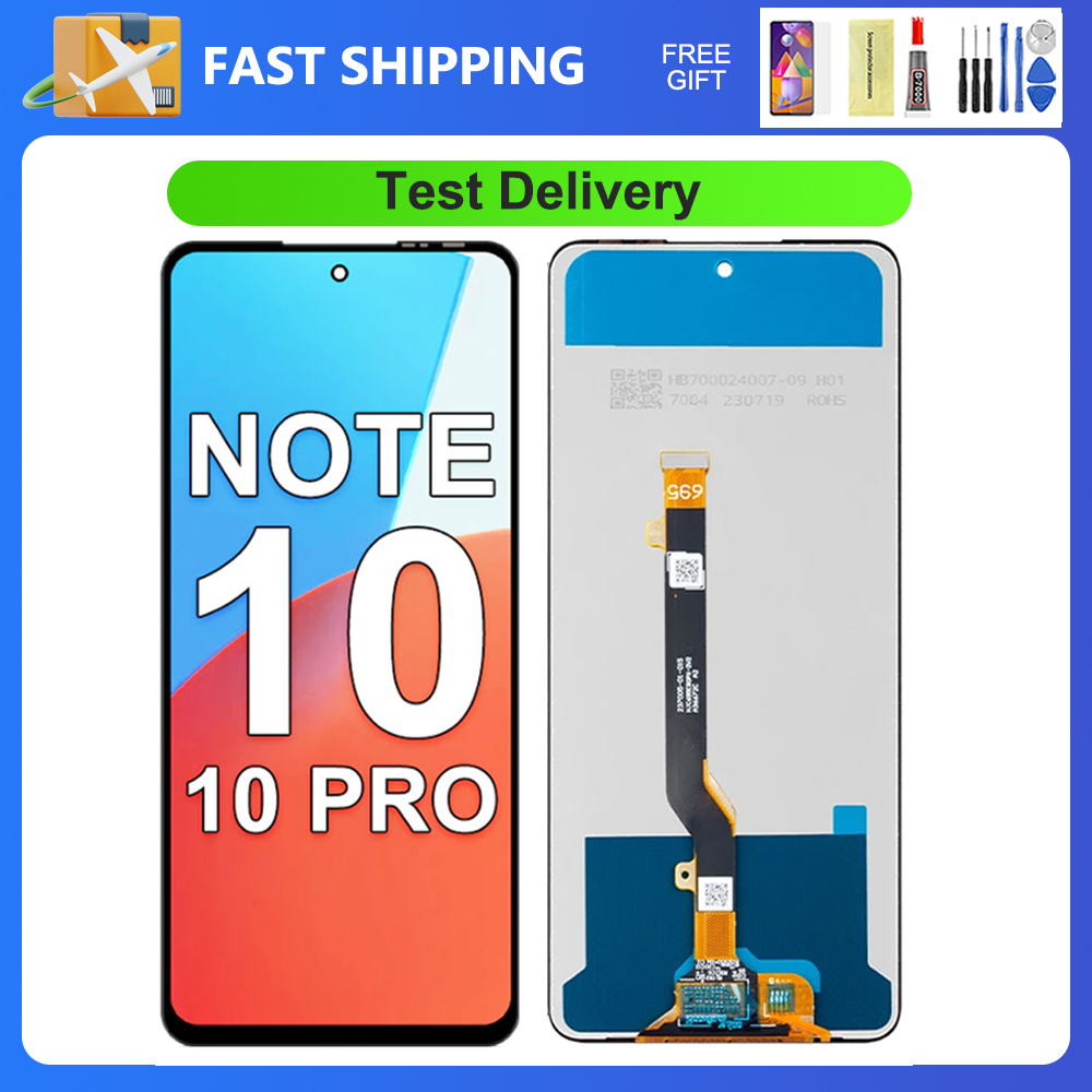 Display For Infinix LCD Note 10 Pro X695 LCD Touch Screen Digitizer ...