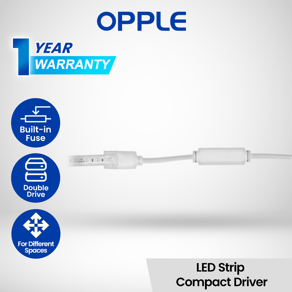 OPPLE LED Strip Light Compact Double Driver, for LED Built-in Fuse, LED ...
