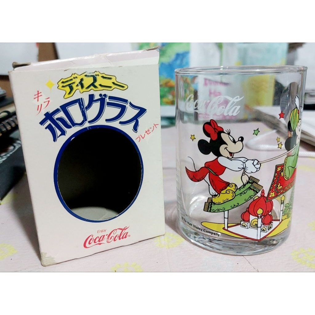Coca-cola Coke x Disney Hologram Sasaki Glass Japan V.2 | Shopee ...