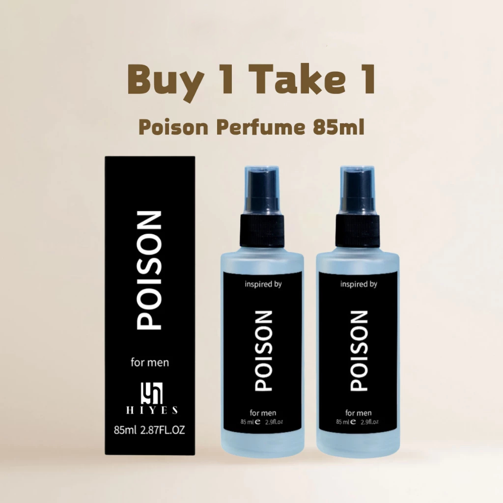 【Buy 1 Take 1】POISON Perfume Spray for Men Long-Lasting Fragrance Eau ...