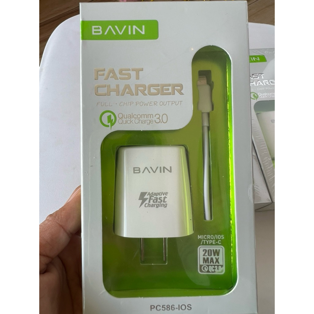 BAVIN PC586 QC3.0 Fast Charging Charger Qualcomm3.0 USB Port for Micro ...