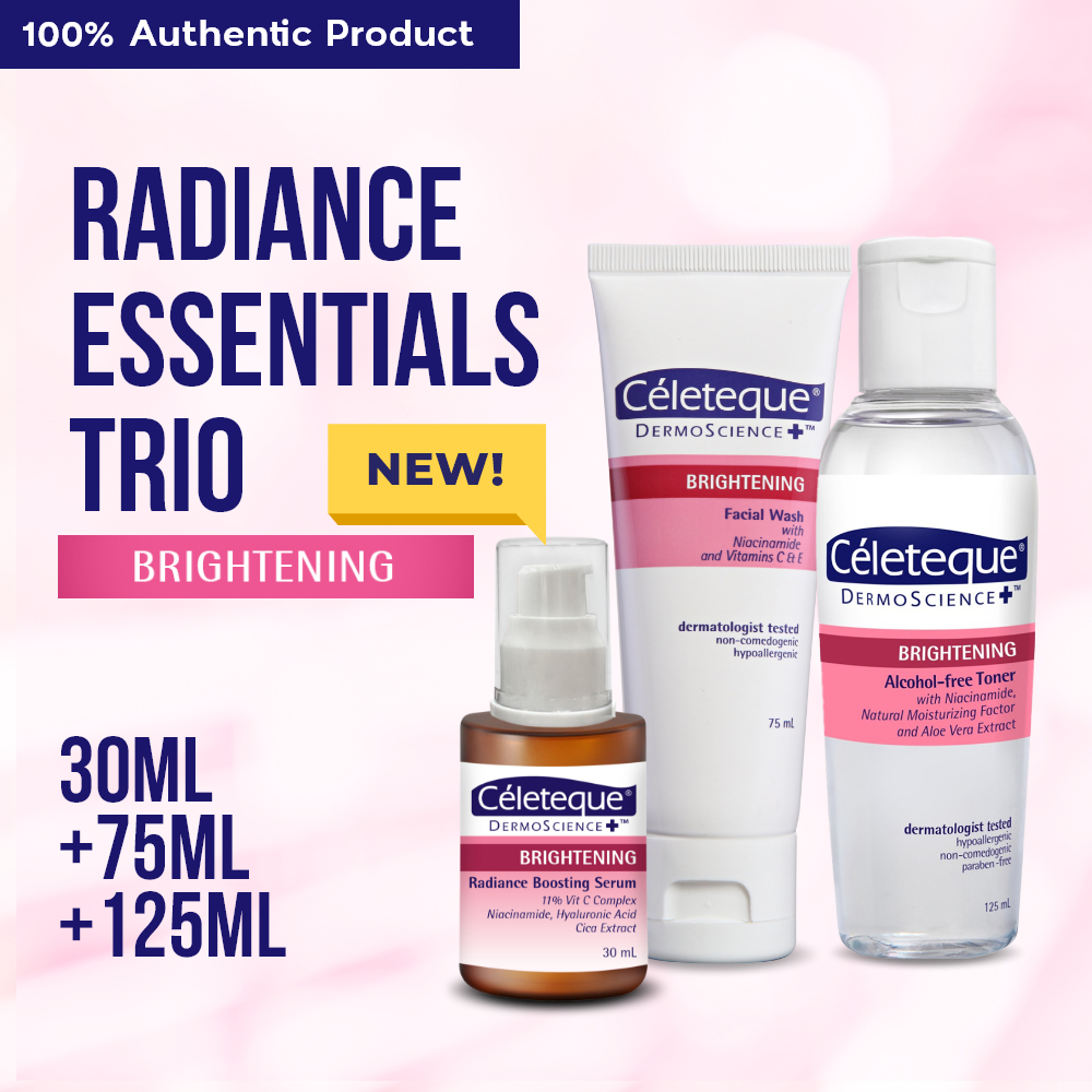 Celeteque Radiance Essentials Trio | Shopee Philippines