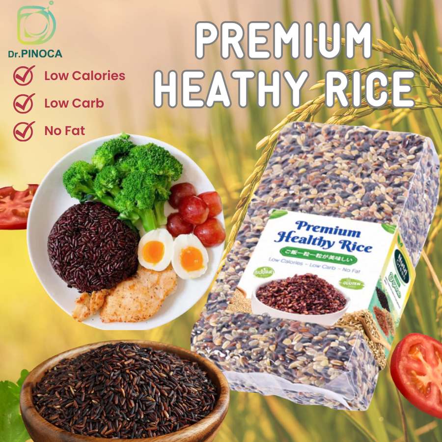 Dr Pinoca Premium Healthy Rice 5-Grain Mixture - Multi-Color Nutrient ...