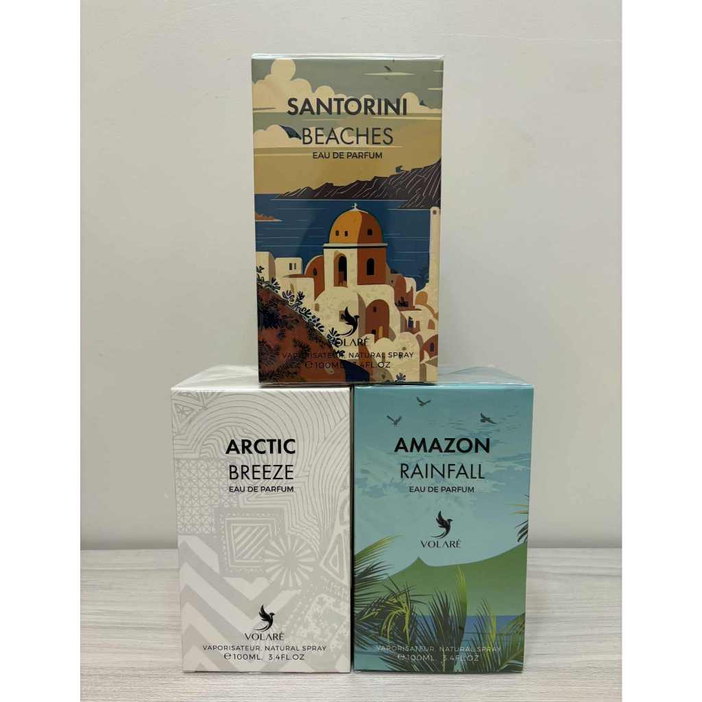 Volare Santorini Beaches - Arctic Breeze - Amazon Rainfall EDP Perfume ...