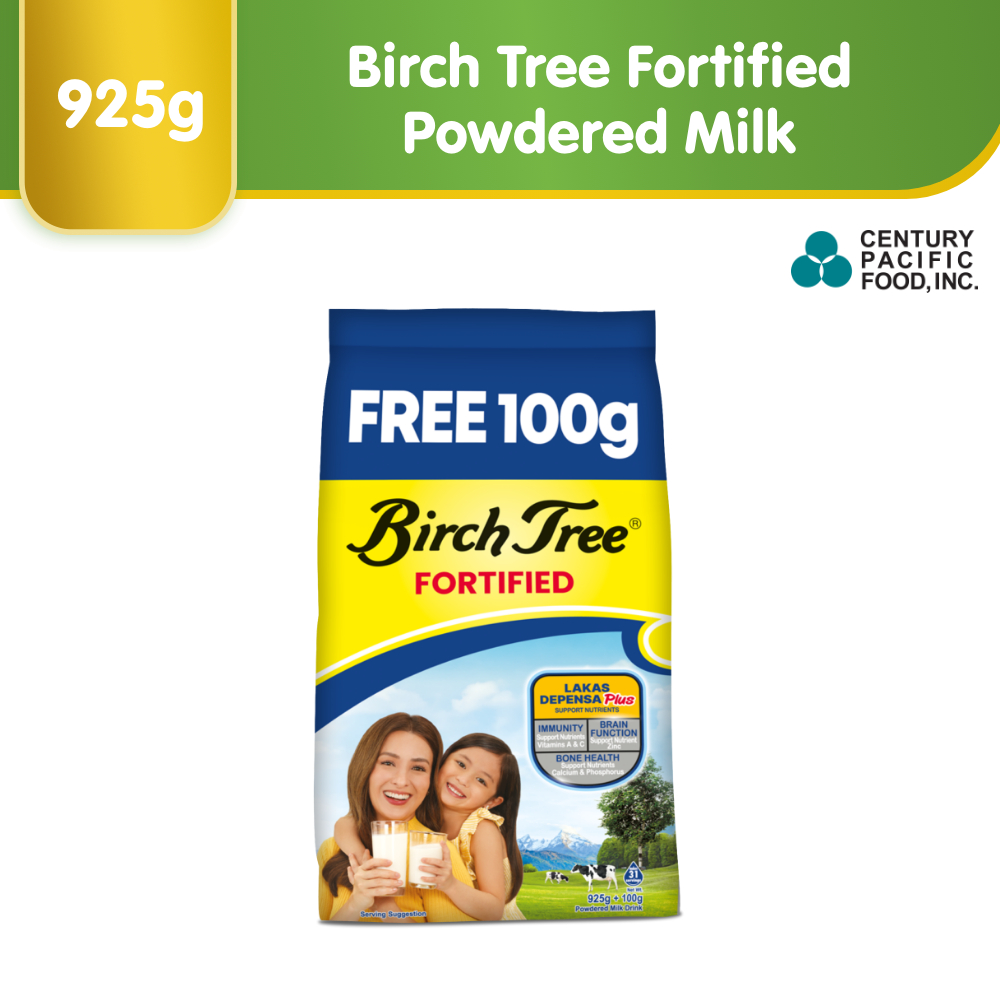 Birch Tree Fortified Powdered Milk 925g - Supports Immunity, Brain ...