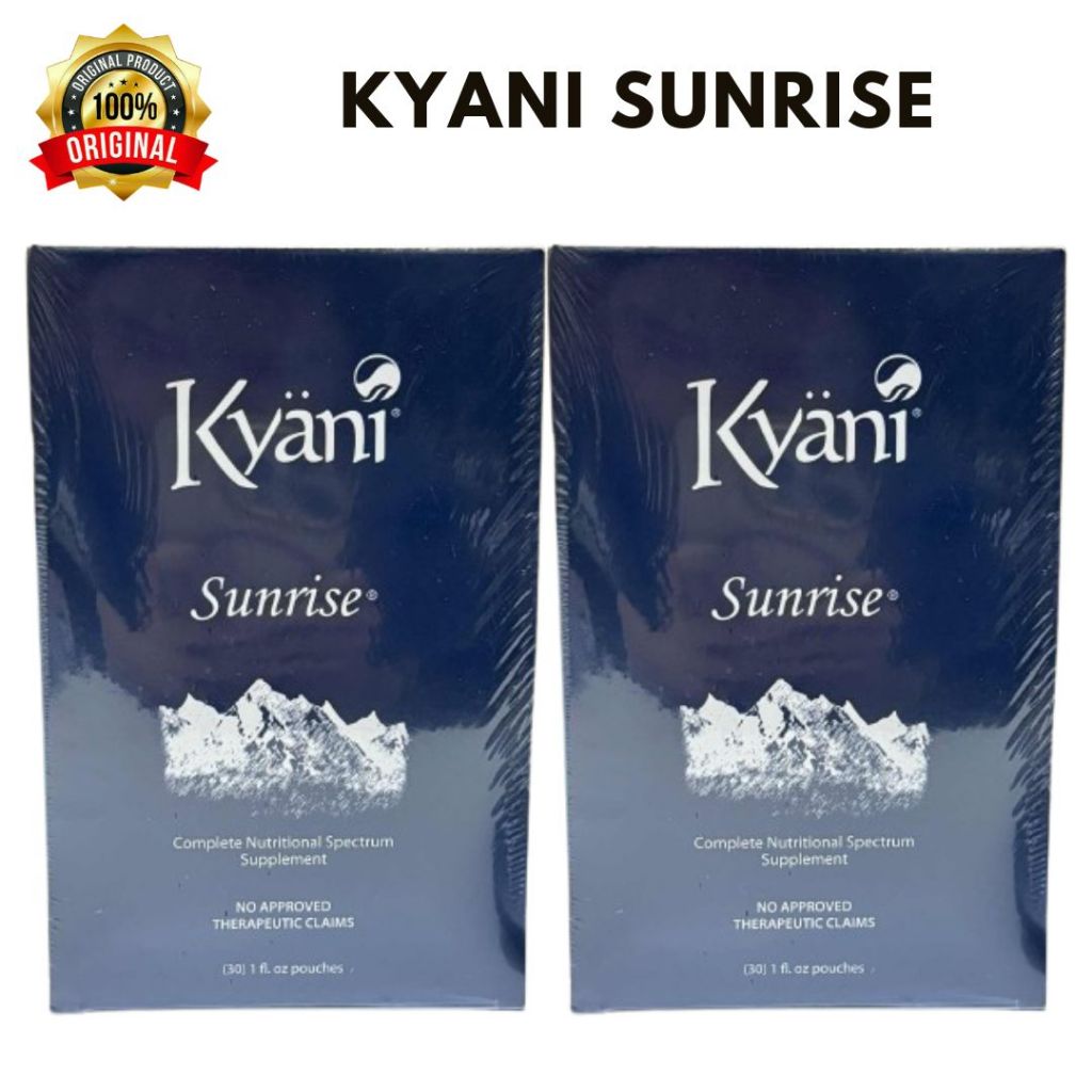 100% Authentic Kyani Sunrise Complete Nutritional Spectrum Supplement (2 Boxes) | Shopee Philippines