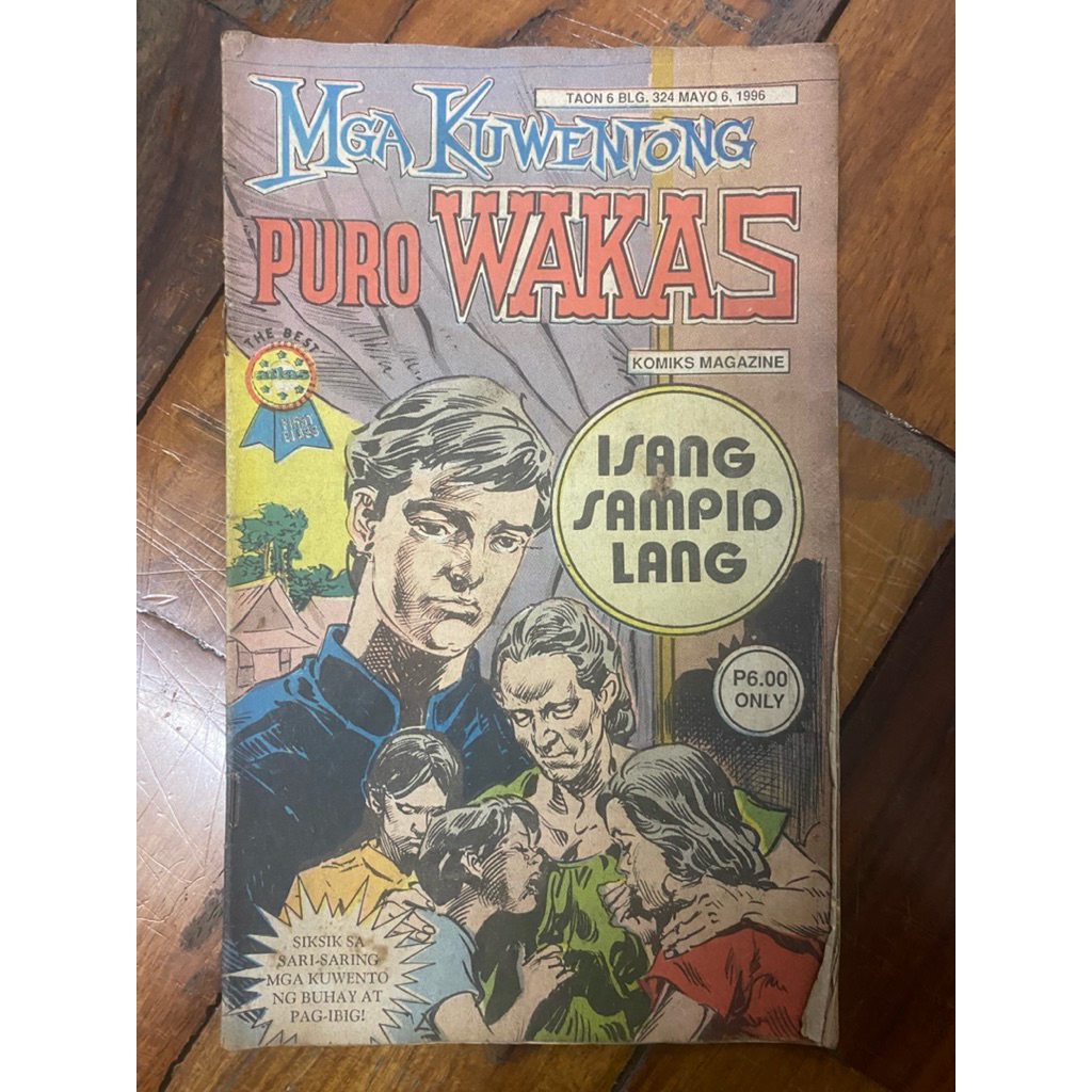 Mga Kwentong Puro Wakas Komiks Magazine Mayo 6, 1996 - Vintage Tagalog ...