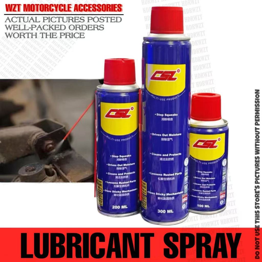 RUST REMOVER SPRAY ANTI RUST LUBRICANT MULTI PURPOSE （100ML 200ML 300ML ...