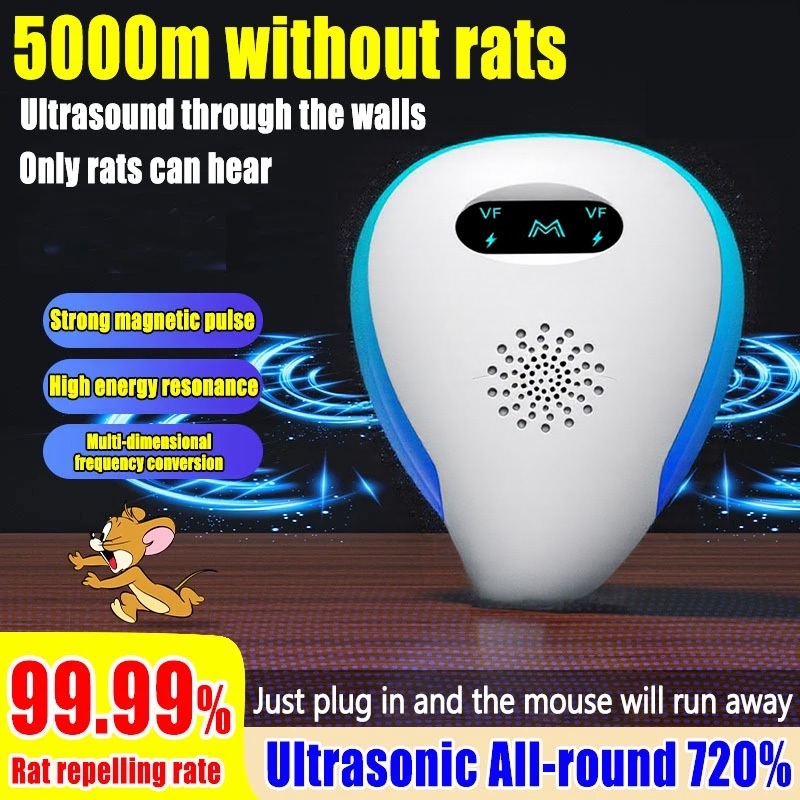 Ultra Sonic Rat Repeller device for rat Home Mouse Pest Repellent ...