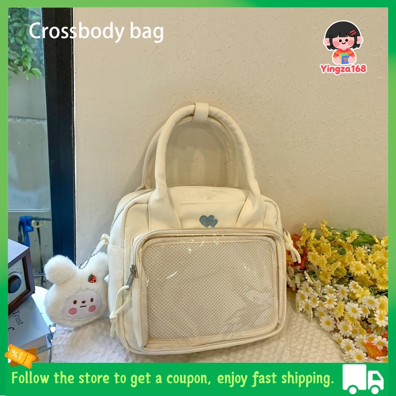 Customizable Clear Front Display Transparent Bag Concert Bag Ita Bag ...