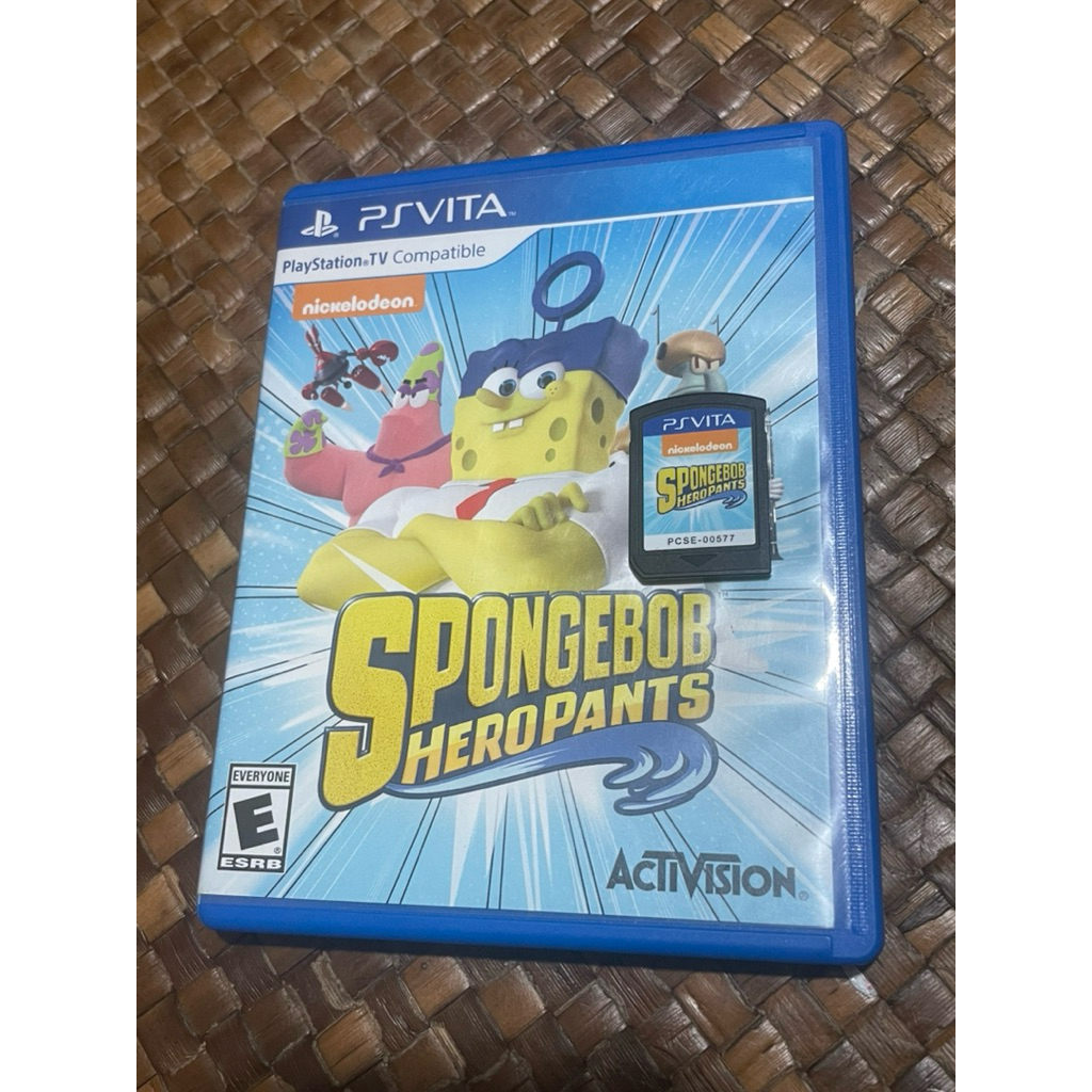 Rare PS Vita game Spongebob Heropants R1 | Shopee Philippines