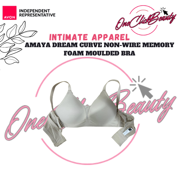 AVON : AMAYA DREAM CURVE NON-WIRE MEMORY FOAM MOULDED BRA | Shopee ...