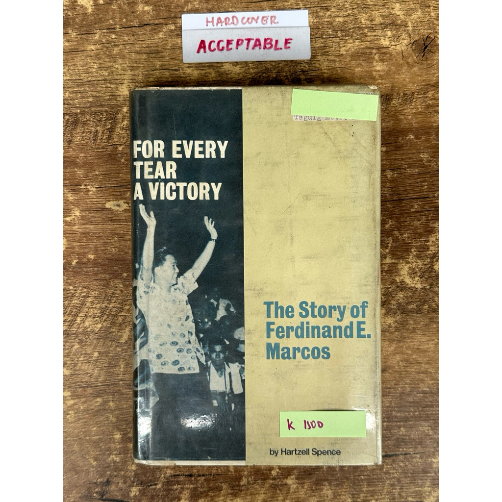 For Every Tear a Victory: The Story of Ferdinand Marcos filipiniana ...