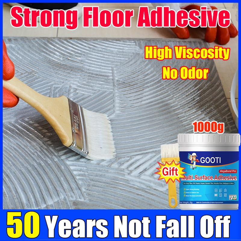 Acrylic Flooring Adhesive for Vinyl Tiles High Bond Indoor Outdoor ...