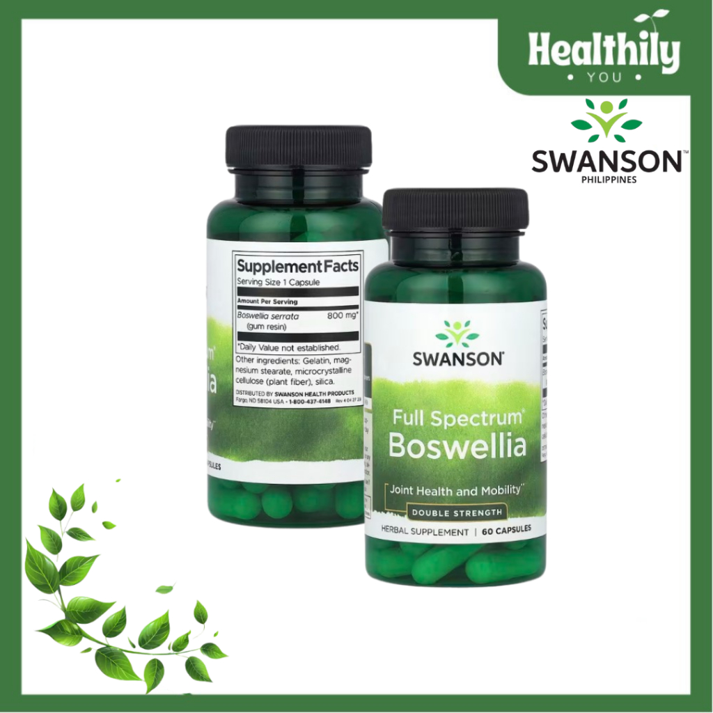 HealthilyYou | Swanson, Full Spectrum® Boswellia, 60 Capsules Joint ...