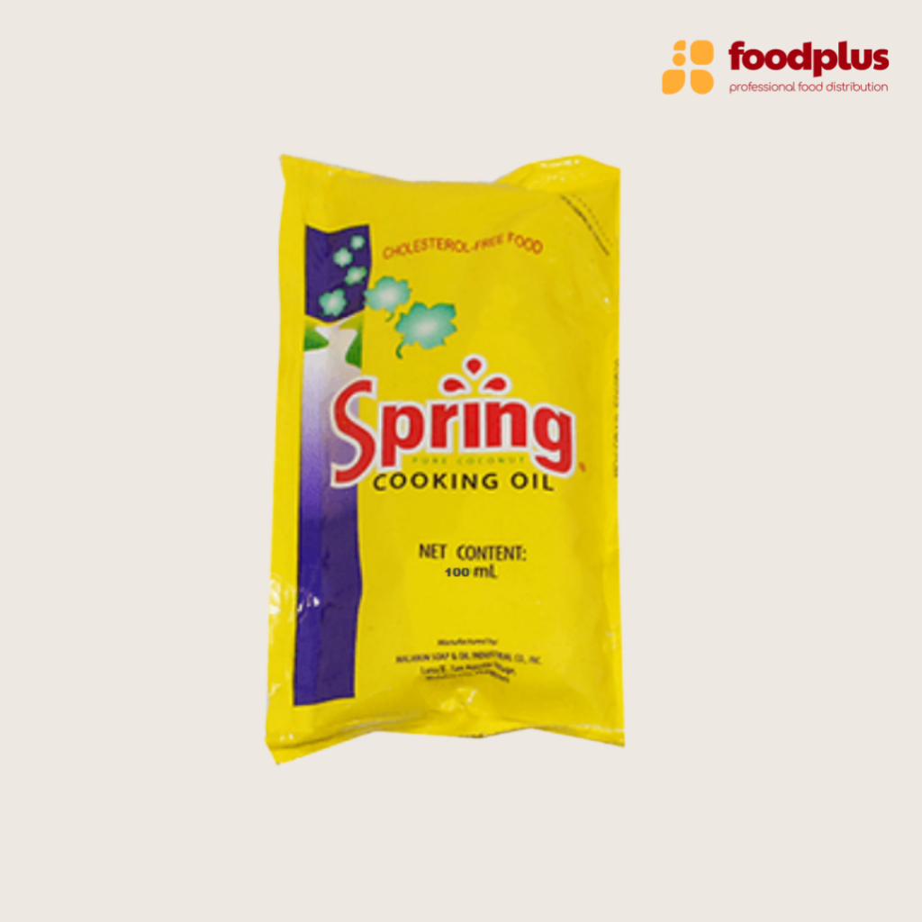 Spring Pure Coconut Cooking Oil 100ml NWT Pouch | Shopee Philippines