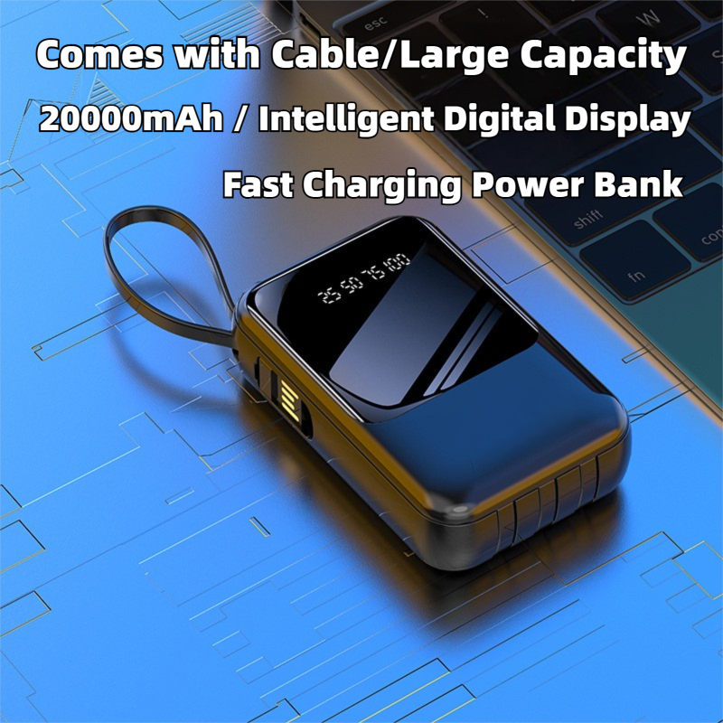 original good quality Power Bank 20000mAh Mini Powerbank Built in ...