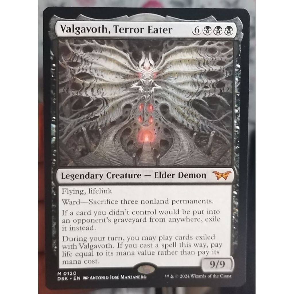 Valgavoth, Terror Eater (Magic the gathering) | Shopee Philippines