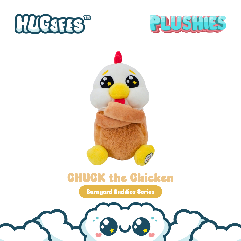 HUGsees Plushies - Barnyard Buddies: CHUCK the Chicken | Shopee Philippines