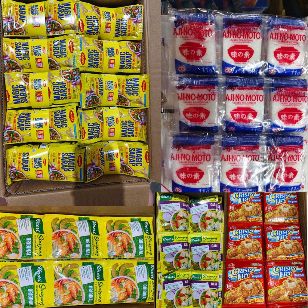WHOLESALE Magic Sarap all in 1 seasoning granules 80gx16x16/960pcs per ...