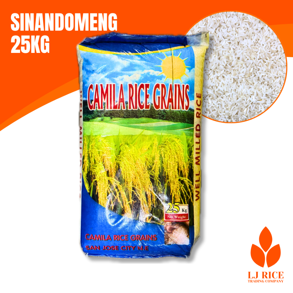 Camila Rice Grains Blue, Sinandomeng Premium Rice Bigas 25kg | Shopee ...