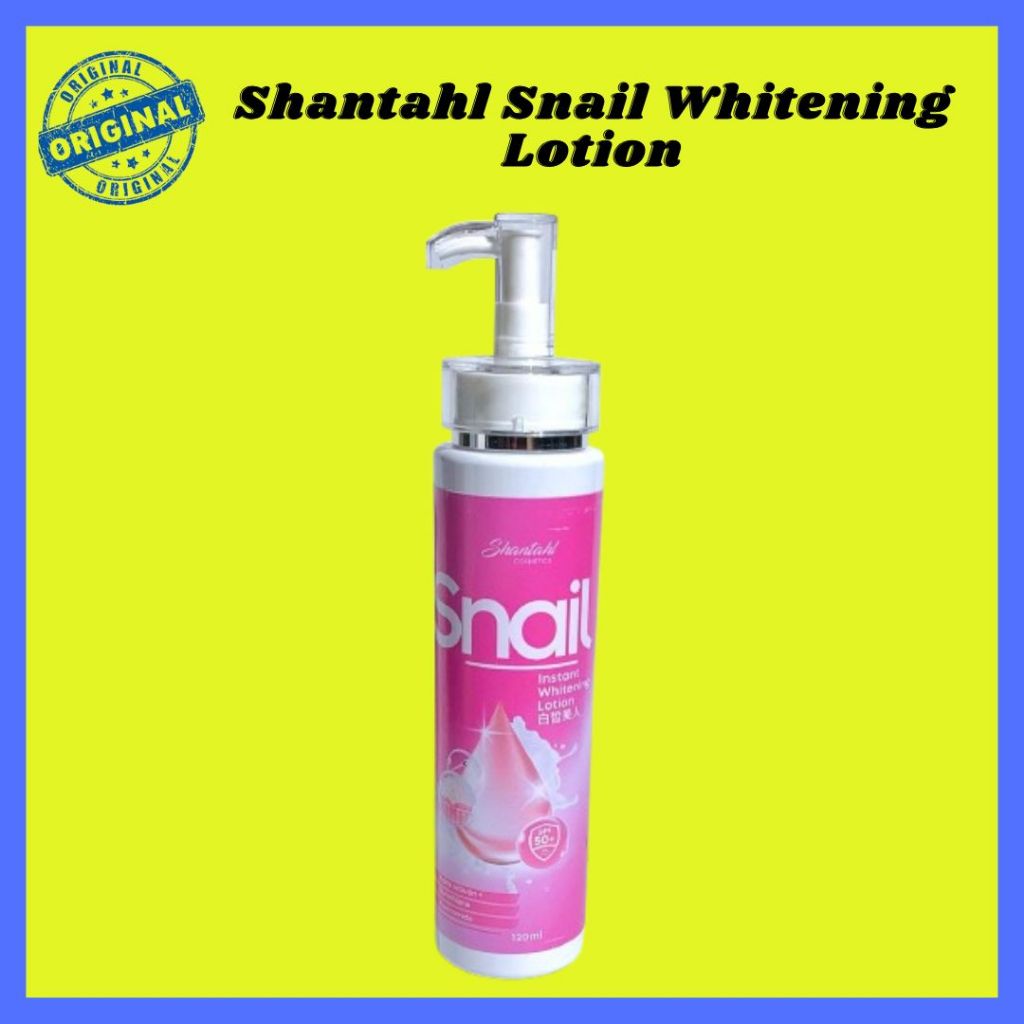 ORIGINAL SHANTAHL SNAIL WHITENING LOTION NEW PACKAGING | Shopee Philippines