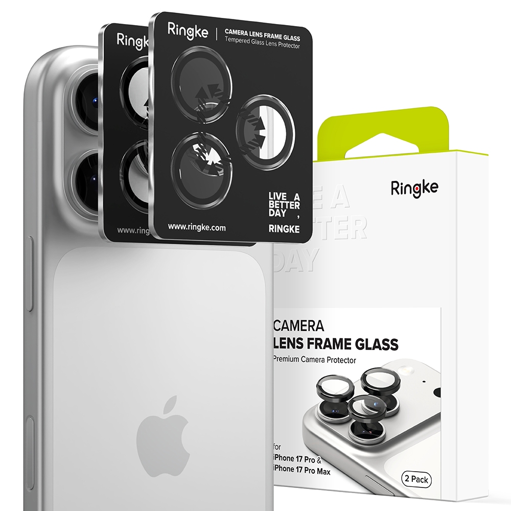 Ringke Camera Lens Frame Protector for Apple iPhone 17 Pro Max / iPhone ...