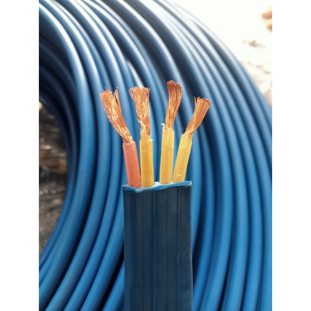 Submersible pump Cable 4core 1.5mm Pure Copper | Shopee Philippines