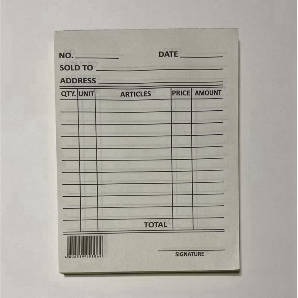 Order Slip Small 1 Pad | Shopee Philippines