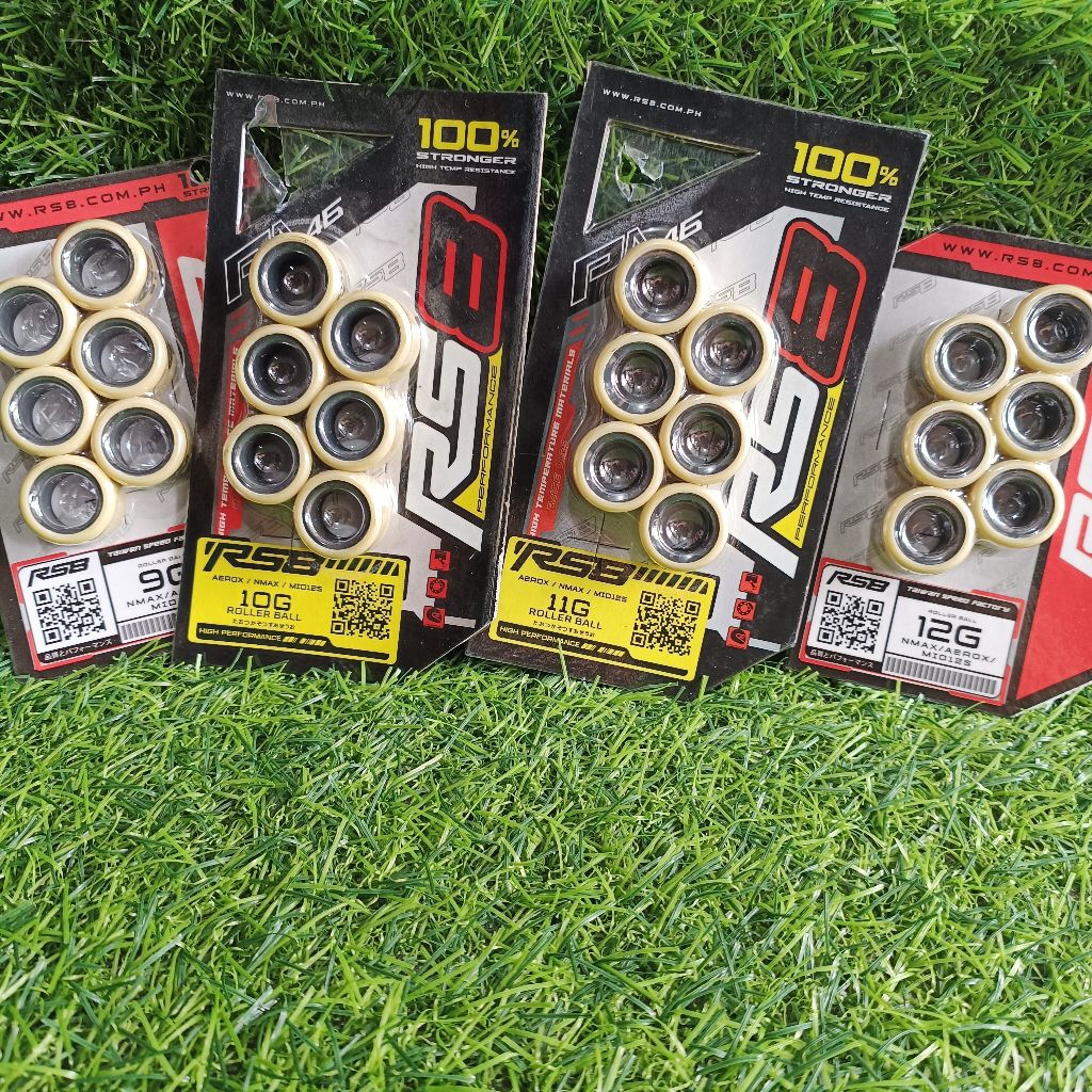 RS8 FLY BALL/BOLA (6pcs)9g/10g/11g/12g for NMAX/AEROX/MIO i 125/M3 ...