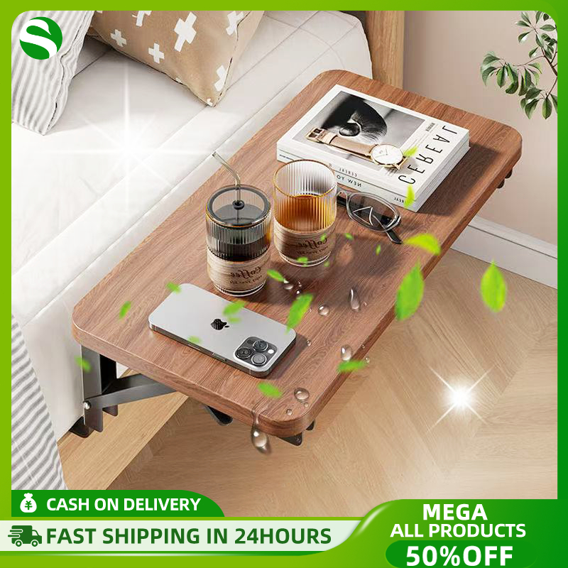 Hanging Bedside Storage Shelf Bedside Tray Floating Furniture Mobile ...