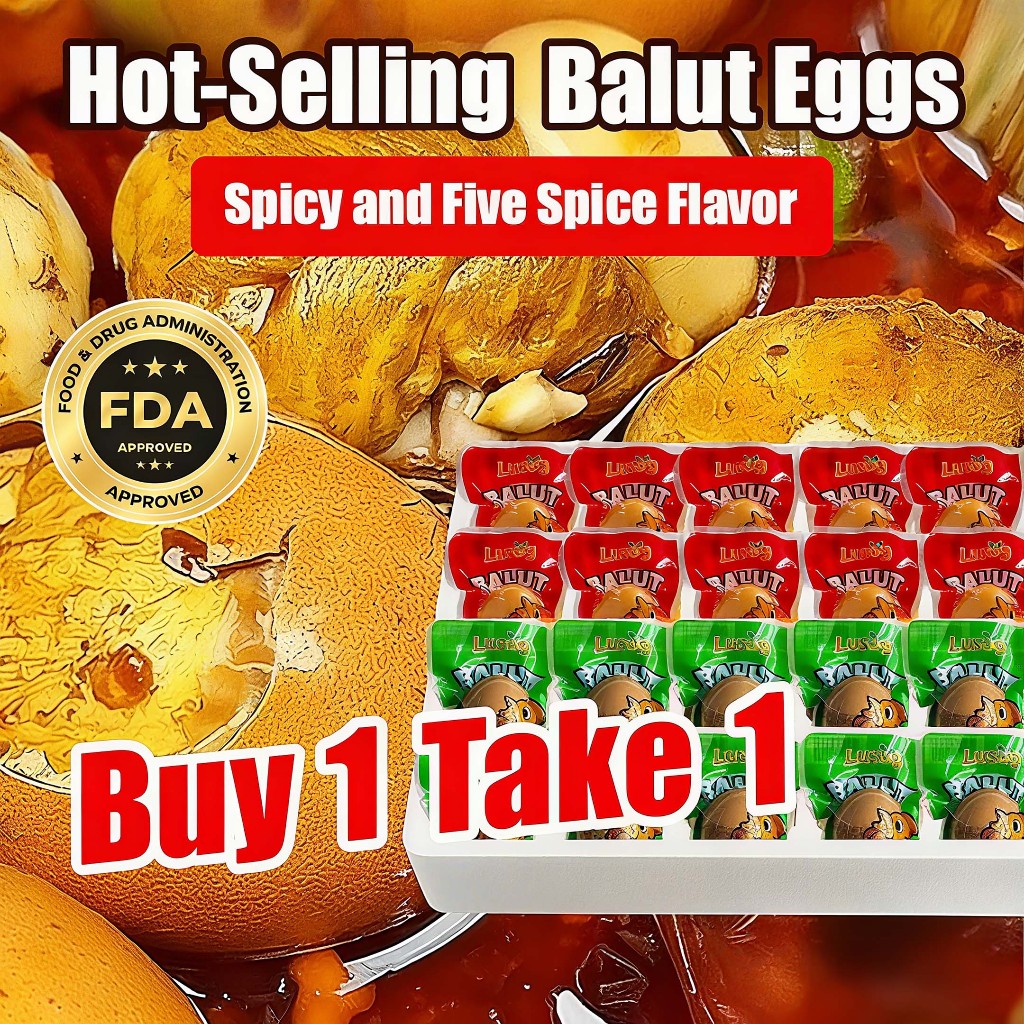 【Buy 1 Take 1】Wholesale Balut Egg Spicy Philippines Balot Salted Egg ...