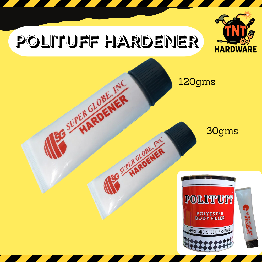 Polituff Body Filler Extra Hardener Size Small 30 mgs and Big 120mgs ...